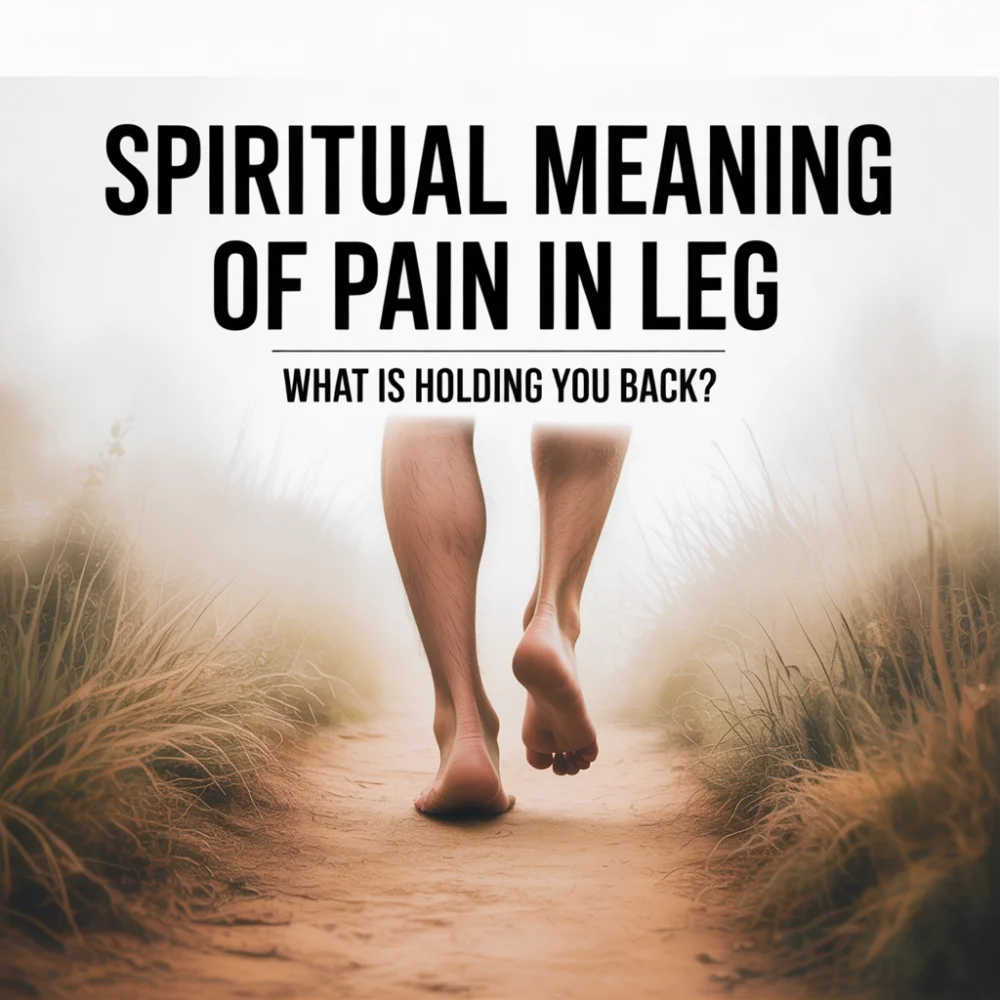 Leg Pain Spiritual Meaning: Support Issues Spirit Wants Fixed Now