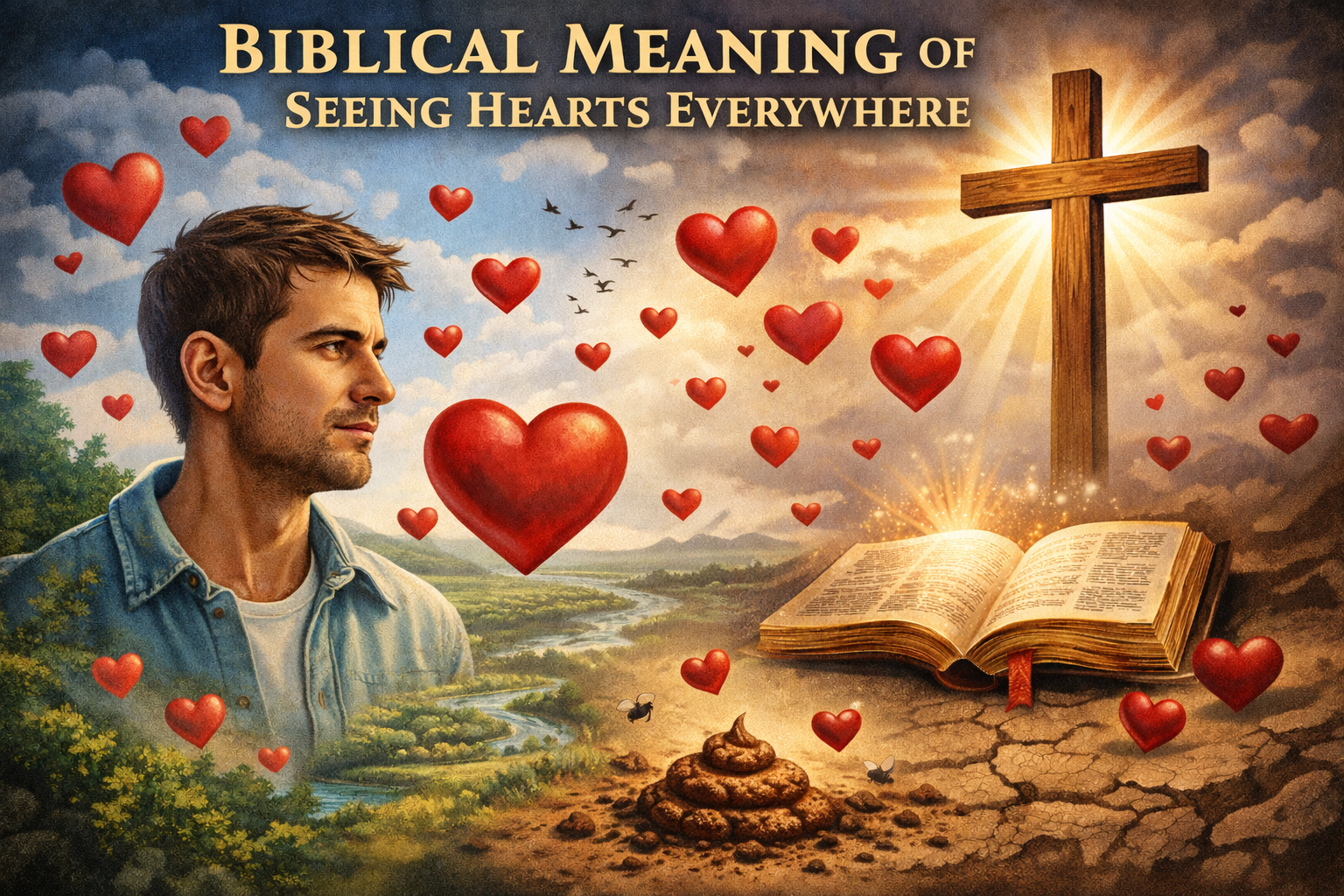Biblical Meaning Of Seeing Hearts Everywhere (EXPLAINED)